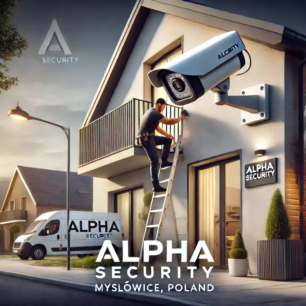 Montaż kamer monitoringu w Mysłowicach - Alpha Security
